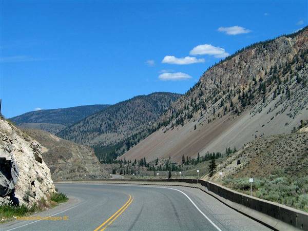 Locations Hub - Highway 1 Spences Bridge to Cache Creek along Thompson ...