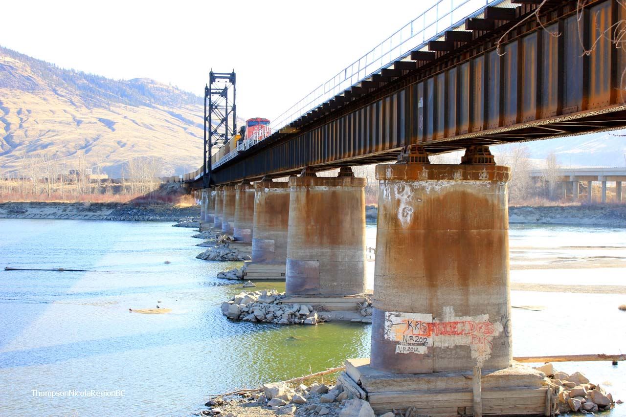 Locations Hub - CNR Halston Bridge over North Thompson River