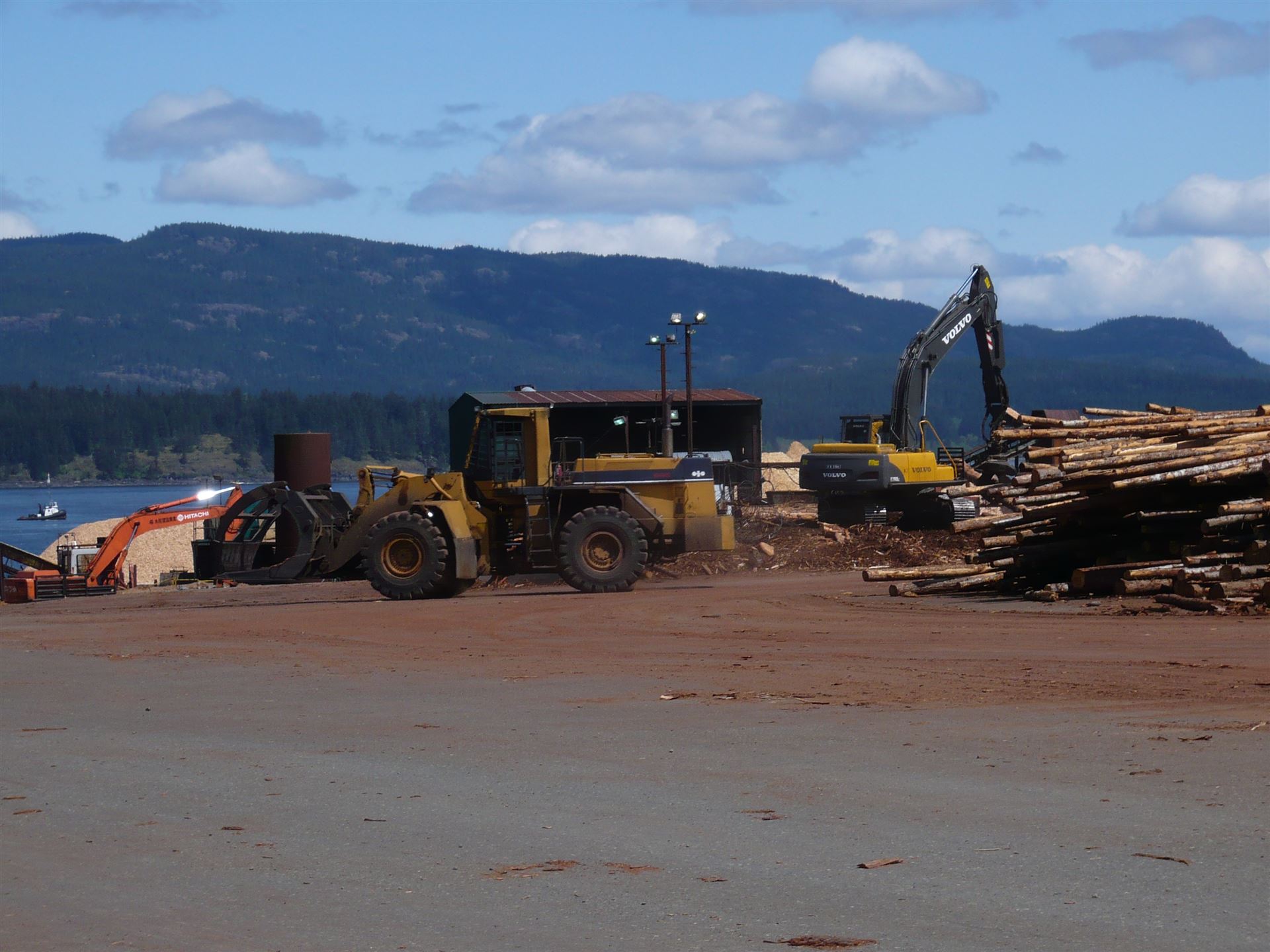 Locations Hub - Menzies Bay Log Sort