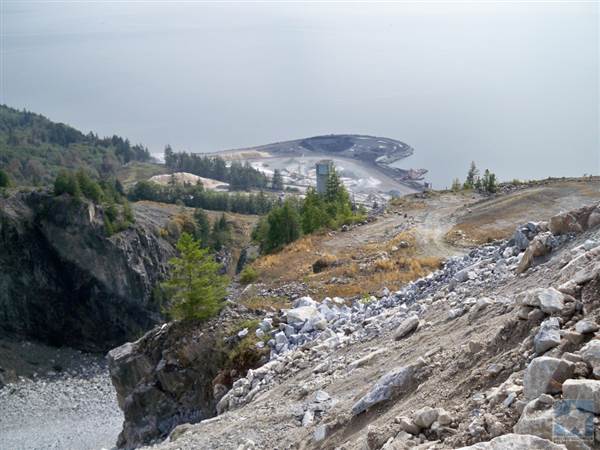 Locations Hub - Lafarge Quarry - Texada Island