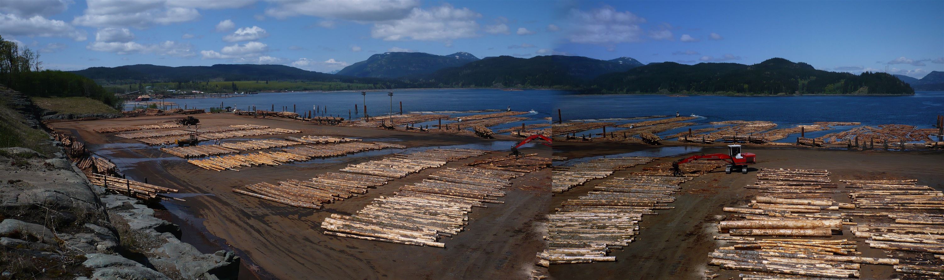 Locations Hub - Menzies Bay Log Sort