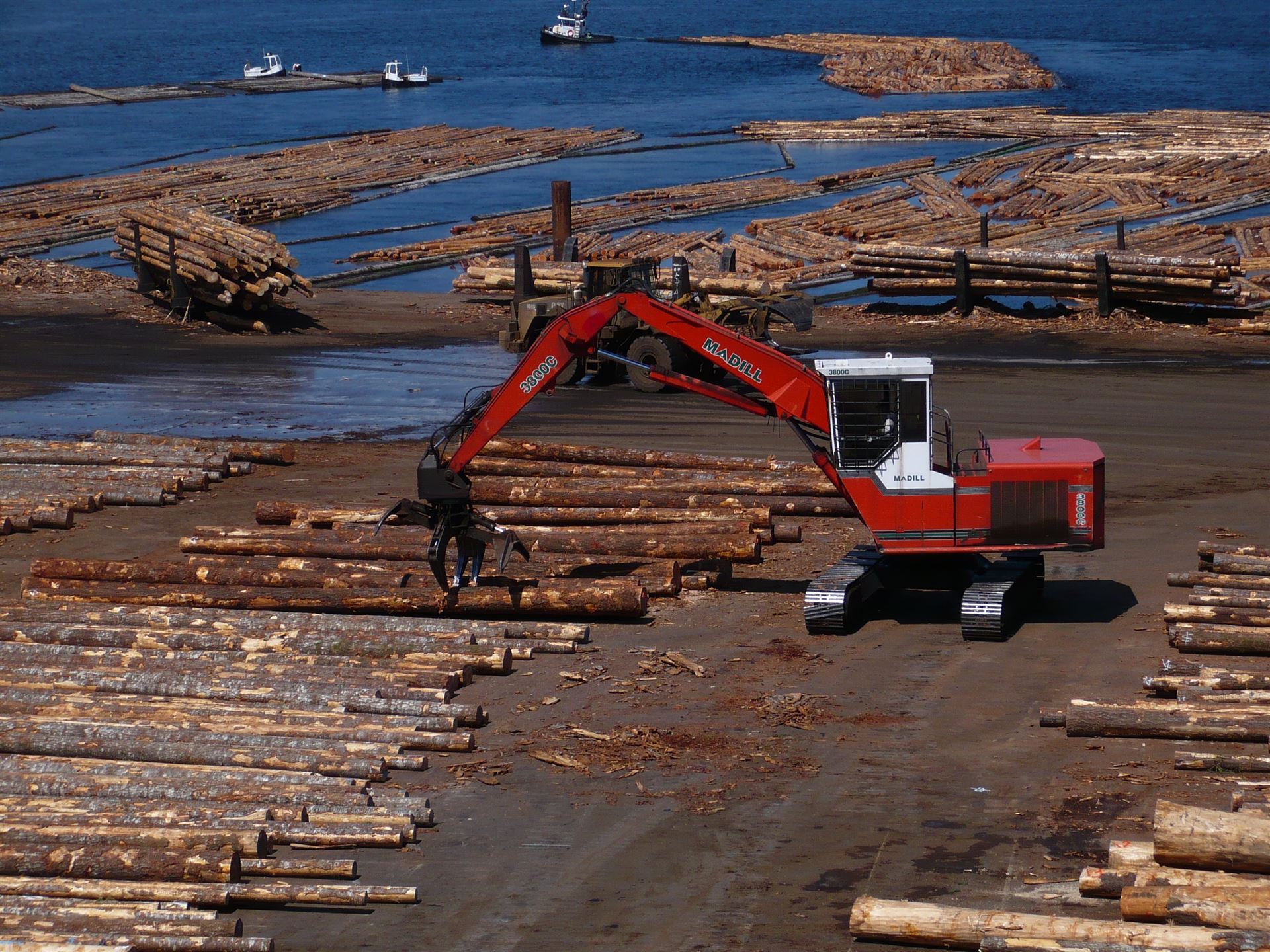 Locations Hub - Menzies Bay Log Sort